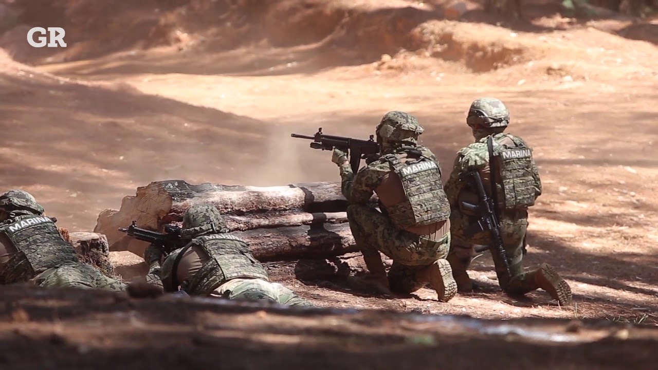 Así entrenan los FES de la Infantería de Marina Mexicana - Grupo ...