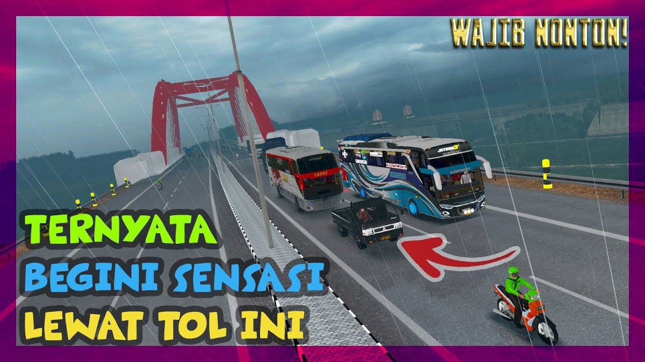 PERTAMA KALI LEWAT JEMBATAN KALIKUTO IKON TOL TRANS JAWA - Euro Truck ...