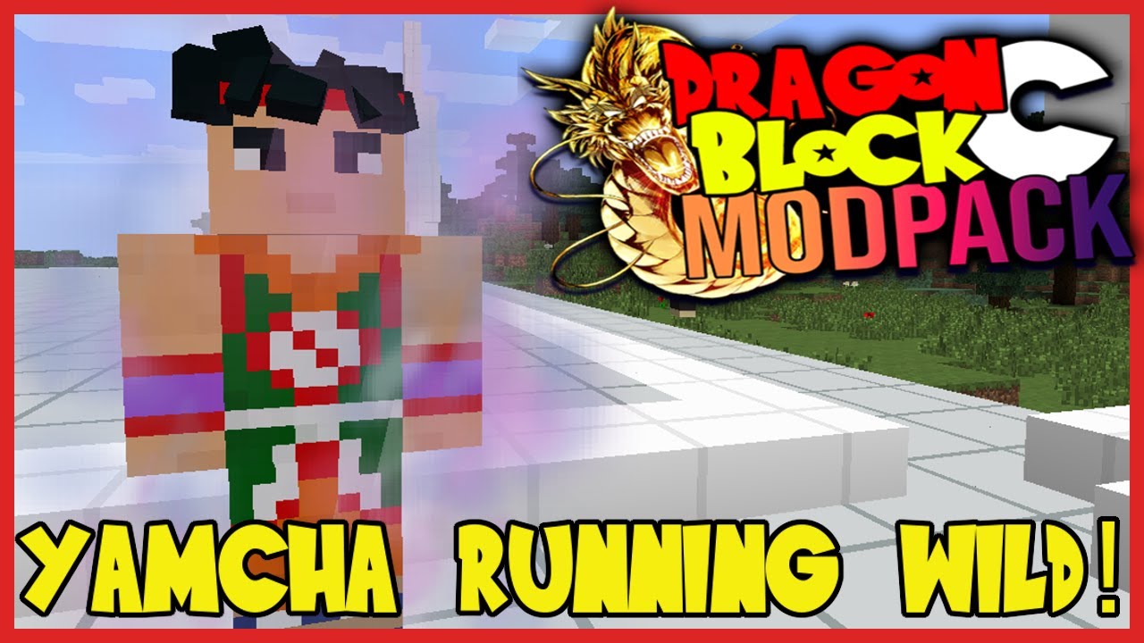 WHY IS YAMCHA THIS STRONG?! Minecraft Dragon Block C Mod - YouTube