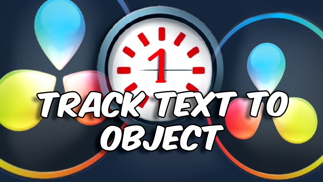 Simple Davinci Resolve 18 Track Text To Object For Beginners 2023 YouTube Simple Davinci Resolve 18 Track Text To Object For Beginners 2023 YouTube
