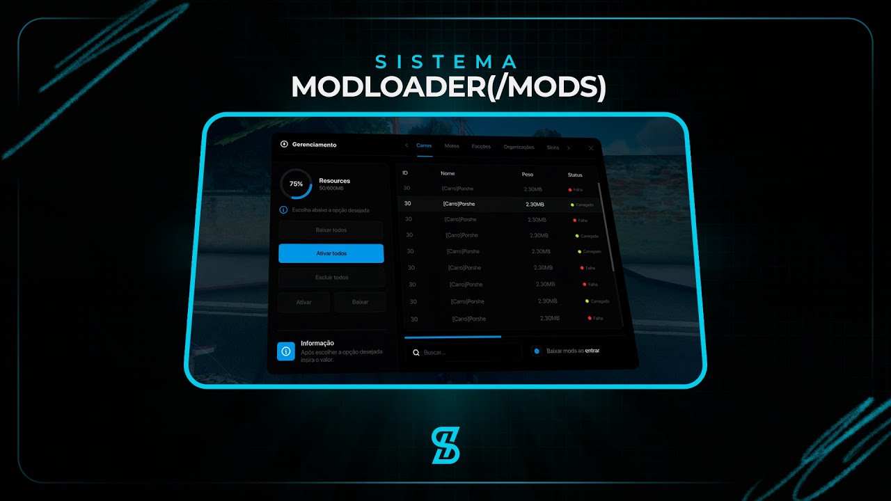 [MTA-SA] Gerenciador de mods ( /mods ) - YouTube