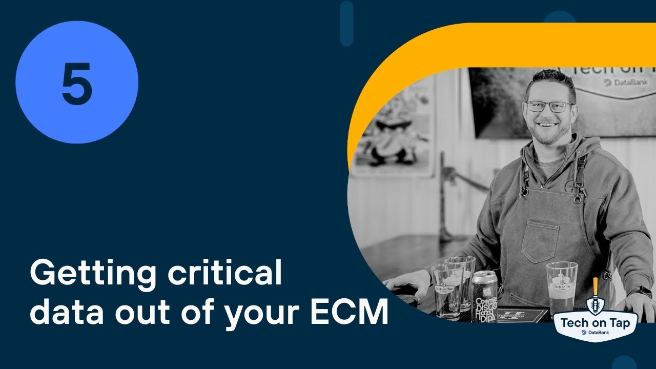 Tech on Tap Episode 5: Getting critical data out of your ECM - YouTube