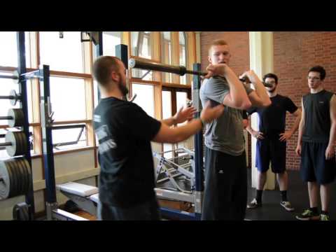 How to Squat and Front Squat for Rowing - YouTube