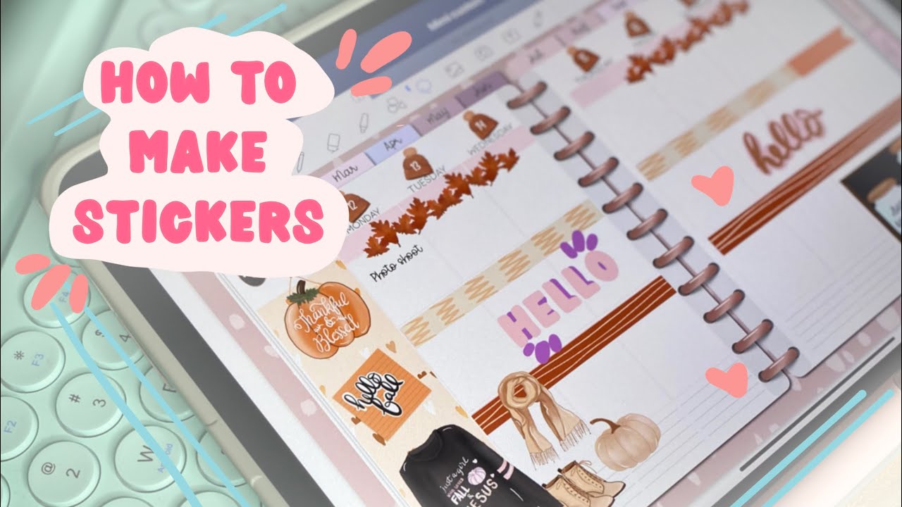 How To Make Digital Planner Stickers In Procreate Mimimellieco YouTube How To Make Digital Planner Stickers In Procreate Mimimellieco YouTube