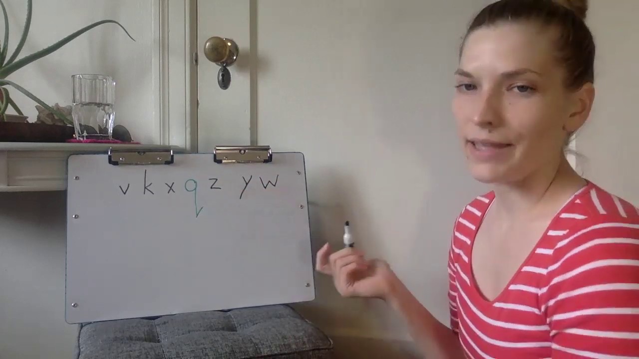 Lowercase Letters with Diagonal Lines - Handwriting - YouTube