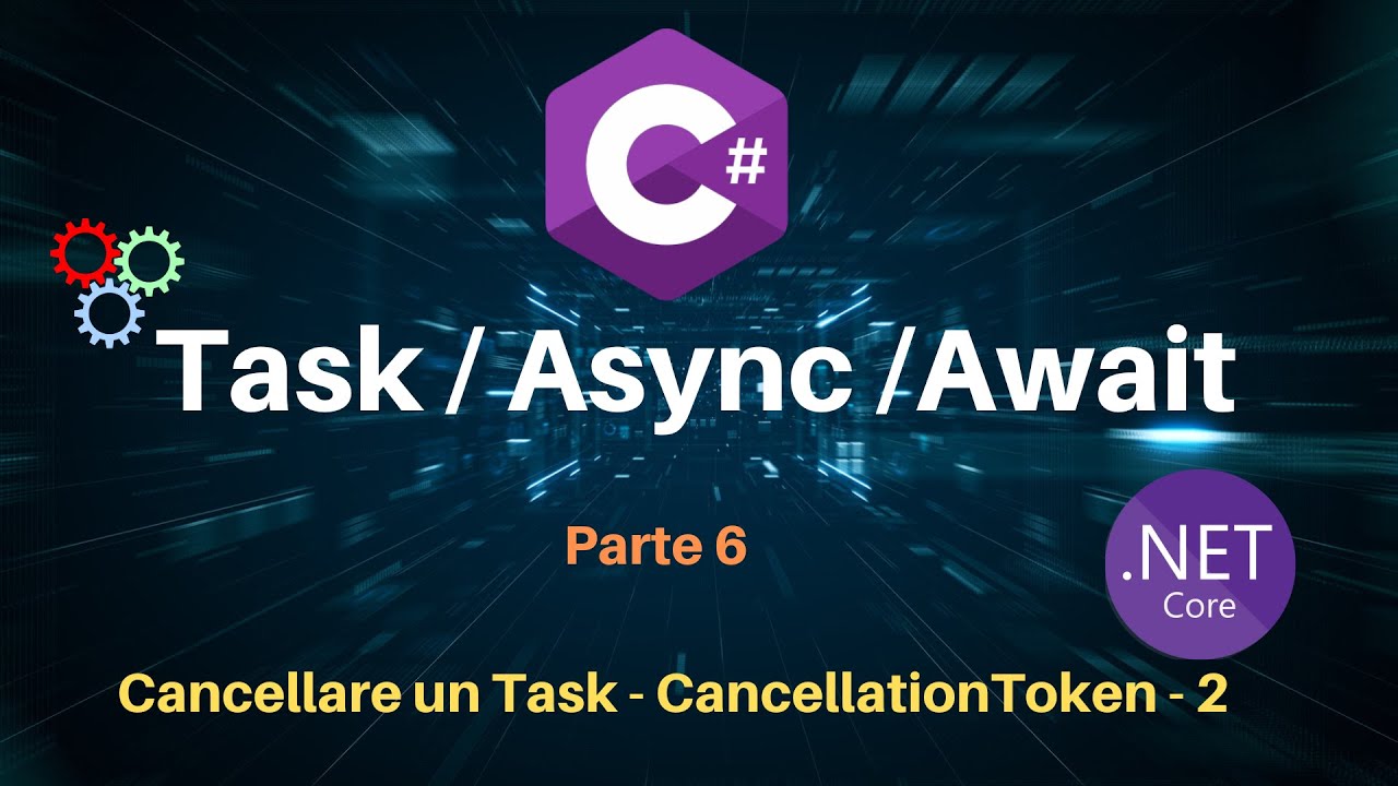Parte 6 Cancellare Un Task CancellationToken 2 Task Async Await Parte 6 Cancellare Un Task CancellationToken 2 Task Async Await