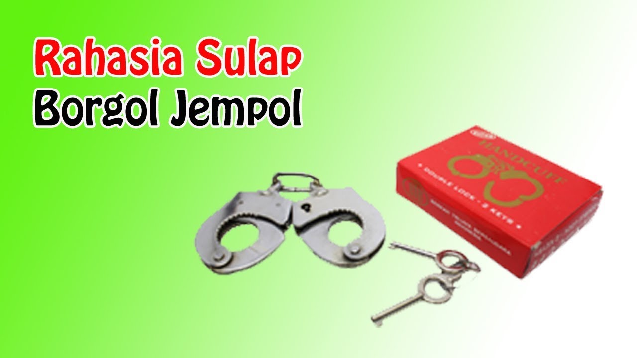 Rahasia Sulap Borgol Jempol | Tutorial Magic | Handcuff Escape Magic ...