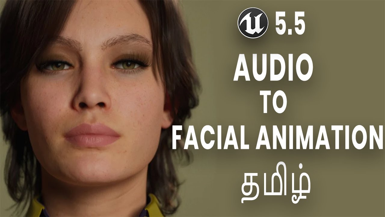 Metahuman Audio to Facial Animation in Unreal Engine 5.5 Tamil-# ...