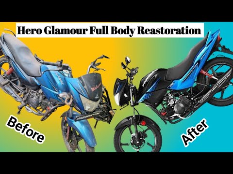 Hero Glamour Full Body Reastoration || Glamour Gadi Modified - YouTube
