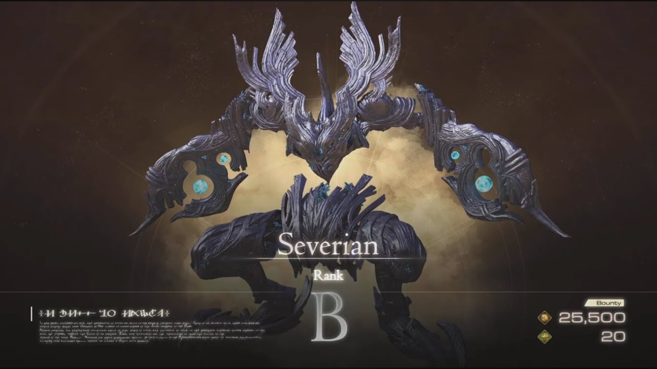 FINAL FANTASY XVI - Notorious Mark Severian Boss Fight (Final Fantasy ...