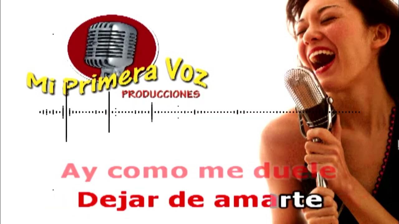 Mix Dejar de amarte - Los Rebeldes de la Cumbia ( Karaoke Original + Coros ) Mpv - YouTube
