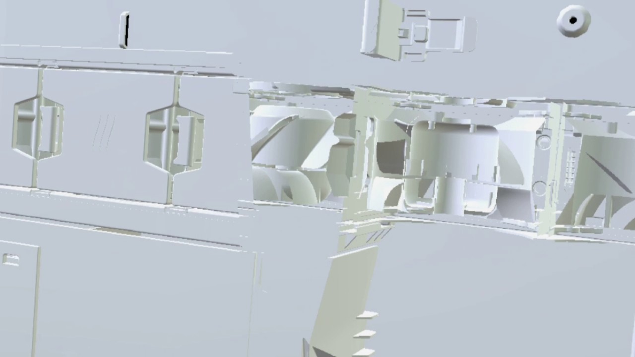 HoloLens displaying CAD 'quick test' - YouTube