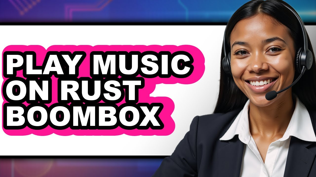 How to Play Music on Rust Boombox - Step By Step - YouTube