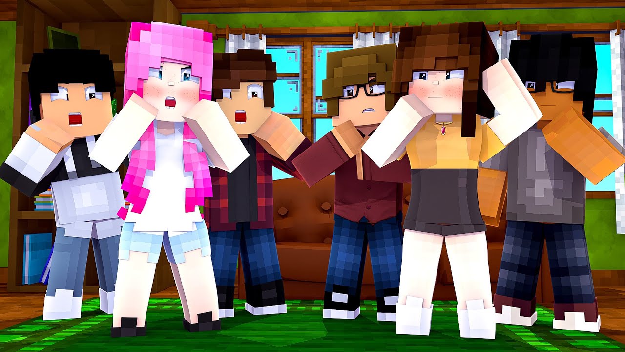 "US IN REAL LIFE ?!" | Minecraft Roomies- Minecraft Roleplay - YouTube