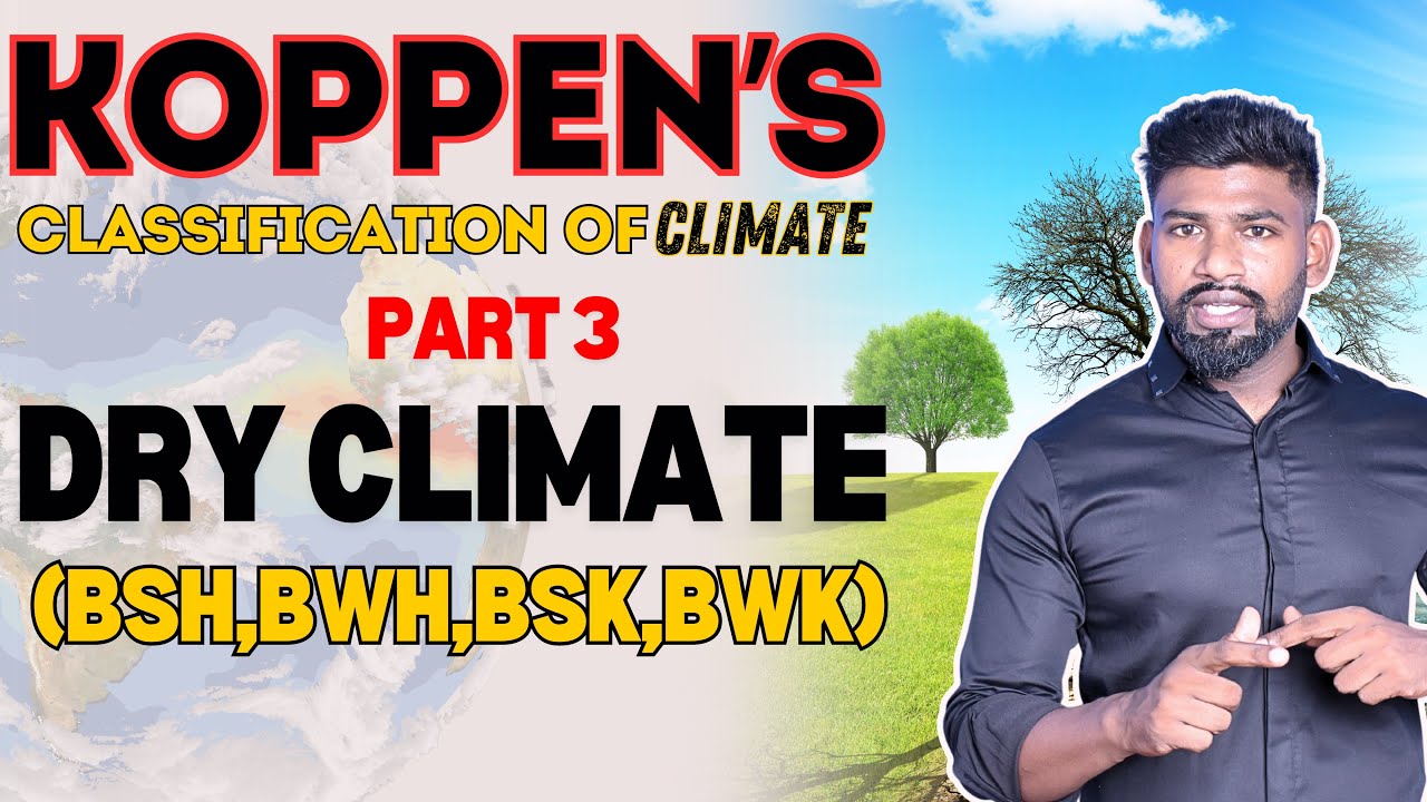 GROUP B- DRY CLIMATES | (BSh | BWh | BSk | BWk) KOPPEN CLASSIFICATION ...