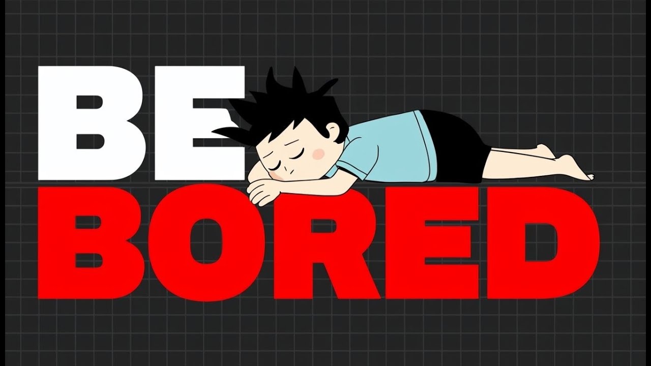 Why Boredom is Good for You - And How to Use It - YouTube