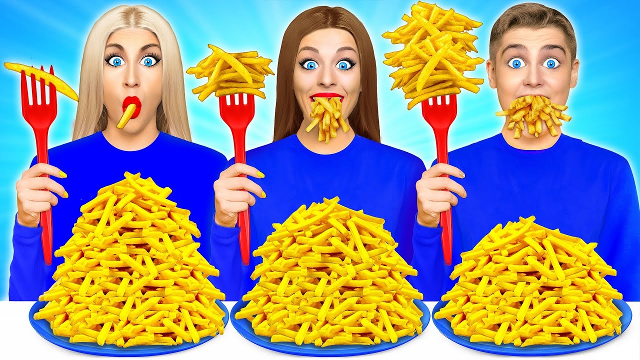 Fast, Medium or Slow Food Challenge | Food Battle by Multi DO Food ...