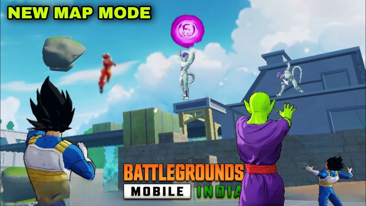 BGMI | NEW DBZ MAP WITH AMAZING POWERS CHICKEN DINNER - YouTube