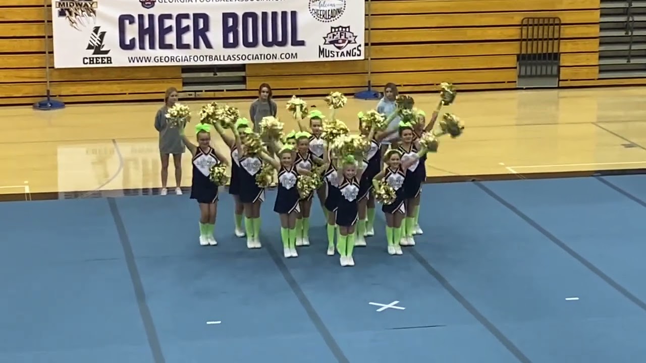 2022 5th Grade Midway Cheer Bowl - YouTube