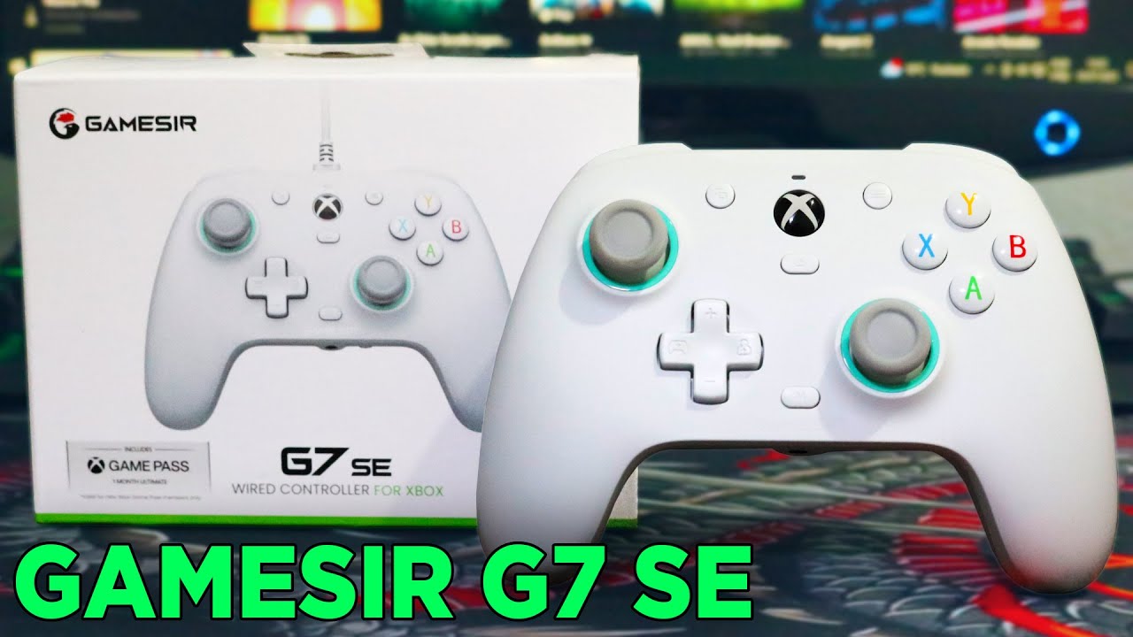 Novo GameSir G7 SE: CONTROLE BARATO para XBOX com HALL EFFECT IMUNE a ...