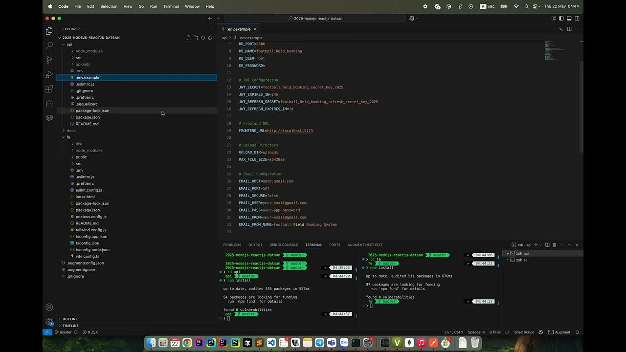 Đồ Án 2025 - 8. Website Đặt Sân Bóng NodeJS ReactJS MySQL | Code Đồ Án Chuẩn 123code.net - Phú ...