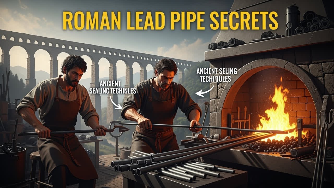 How Romans Made Lead Pipes For Millions - YouTube