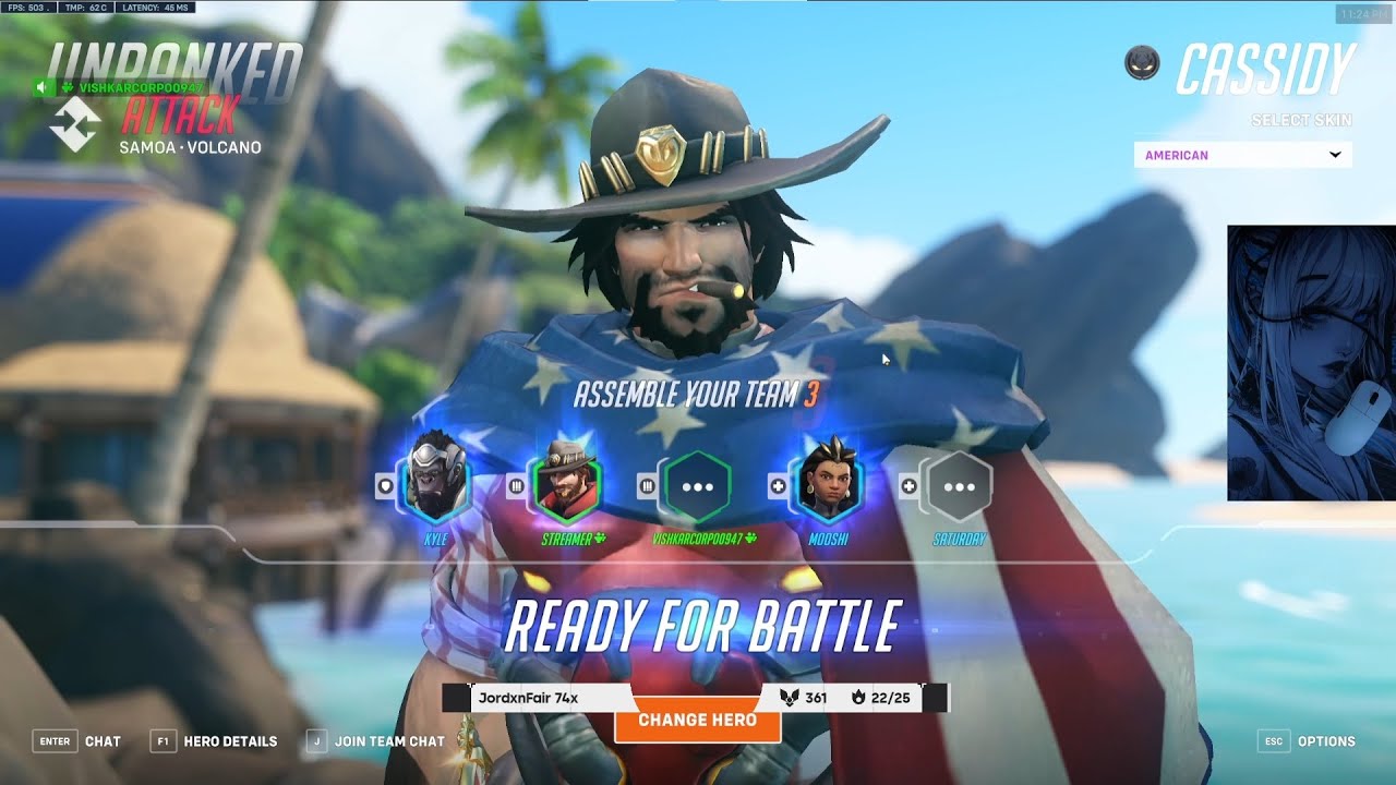 21k Dmg Gale Insane Cassidy Overwatch 2 Season 11 Gameplay Youtube