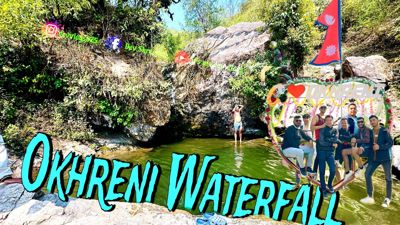 Okhreni Waterfall ( Friendly Ride ) || it's me dev vlogs || nearly KTM ...