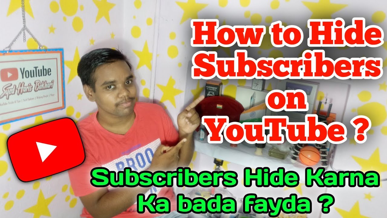 How to hide subscribers on YouTube | subscribers hide kaise kare ? 2020 ...