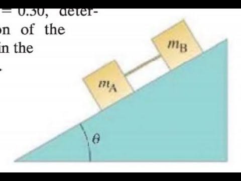 (5-20) Two blocks made of different materials connected together by a ...