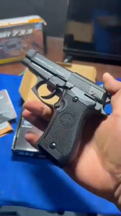 AIRGUN BARETTA M84 - YouTube