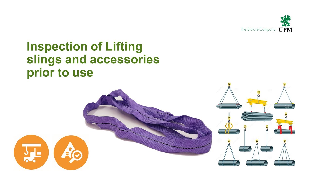 Inspection Of Lifting Slings And Accessories Prior To Use YouTube