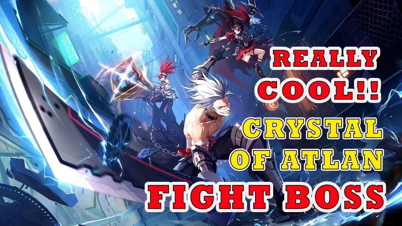 Really cool!! Latest MMORPG Game 2025 - Crystal Of Atlan - Fight Boss ...