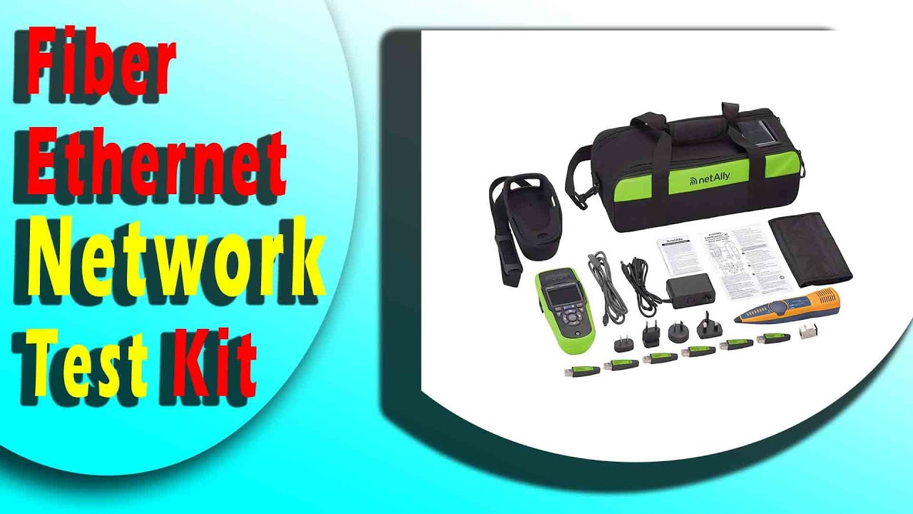 Fiber Ethernet Network Test Kit | Products Square Online - YouTube