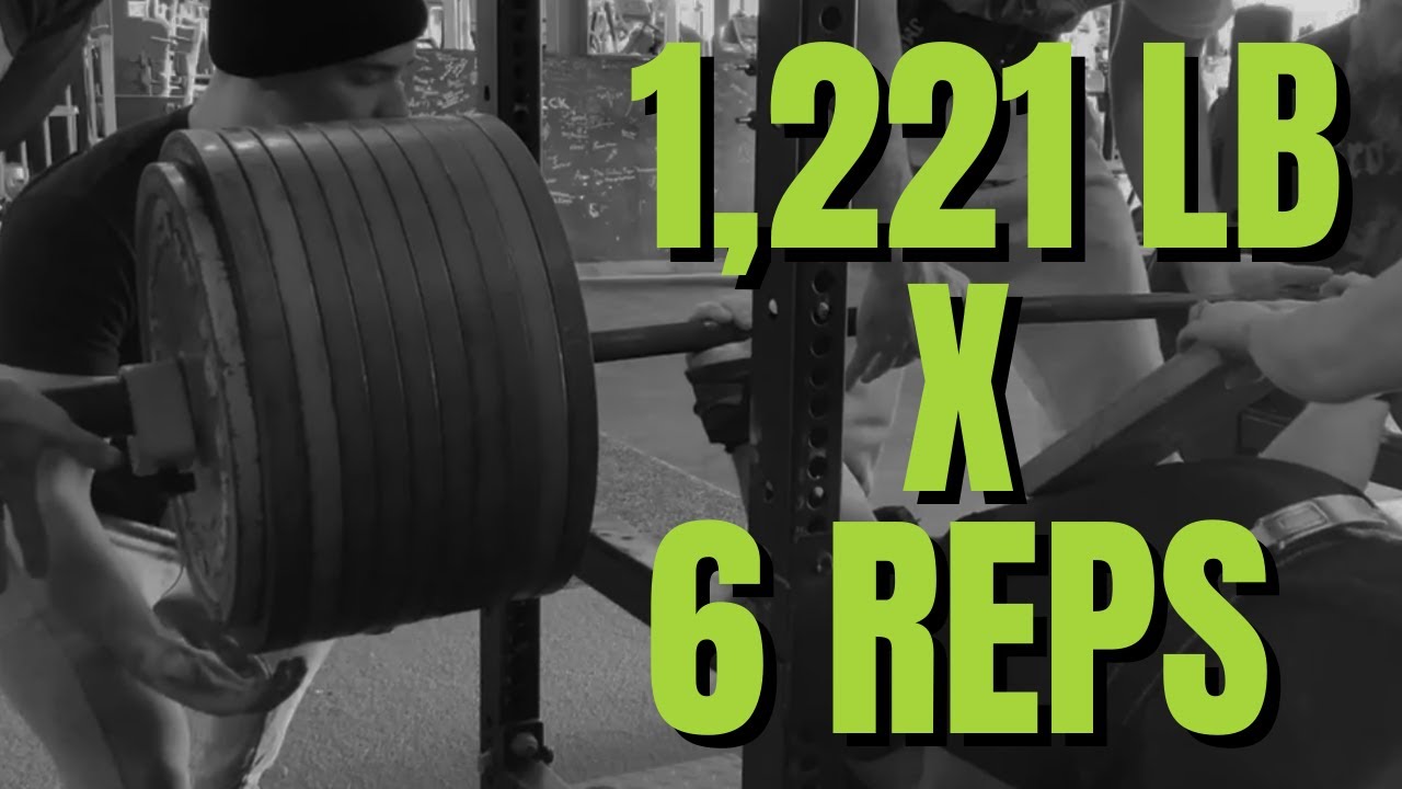 1,221lb Bench Press for 6 Reps | Jimmy Kolb - YouTube