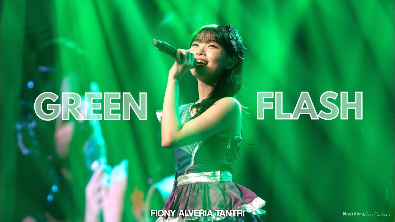 [4K] Fancam FionyJKT48 : Green Flash [Tour Solo - 09 Juli 2025] - YouTube