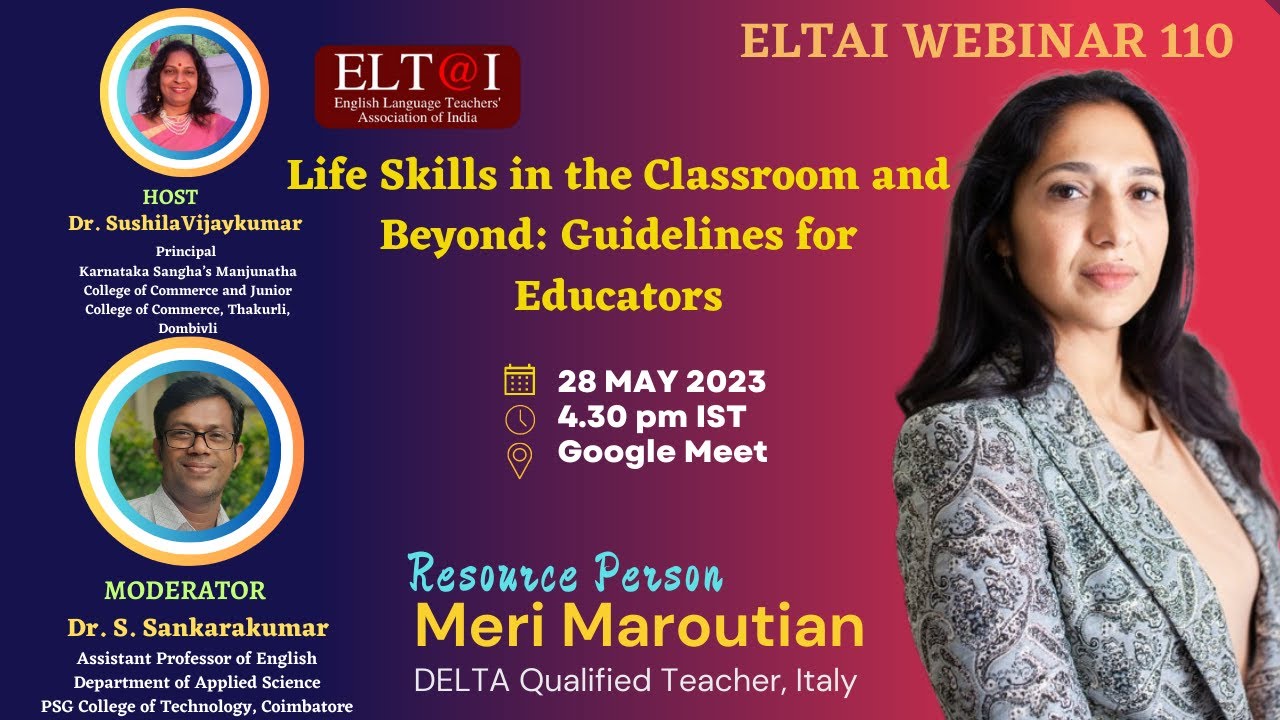 ELTAI Webinar 110- Life Skills in the Classroom and Beyond: Guidelines ...