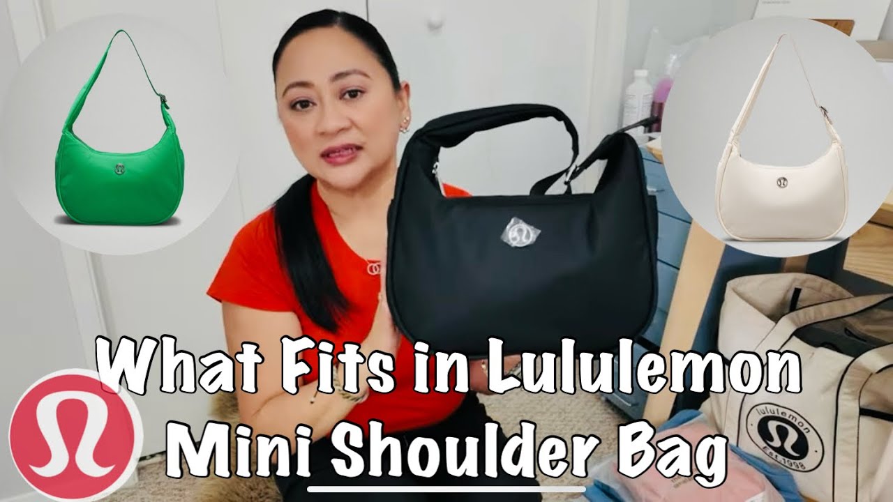 What Fits in Lululemon Mini Shoulder Bag | Back in Stock | New Color ...