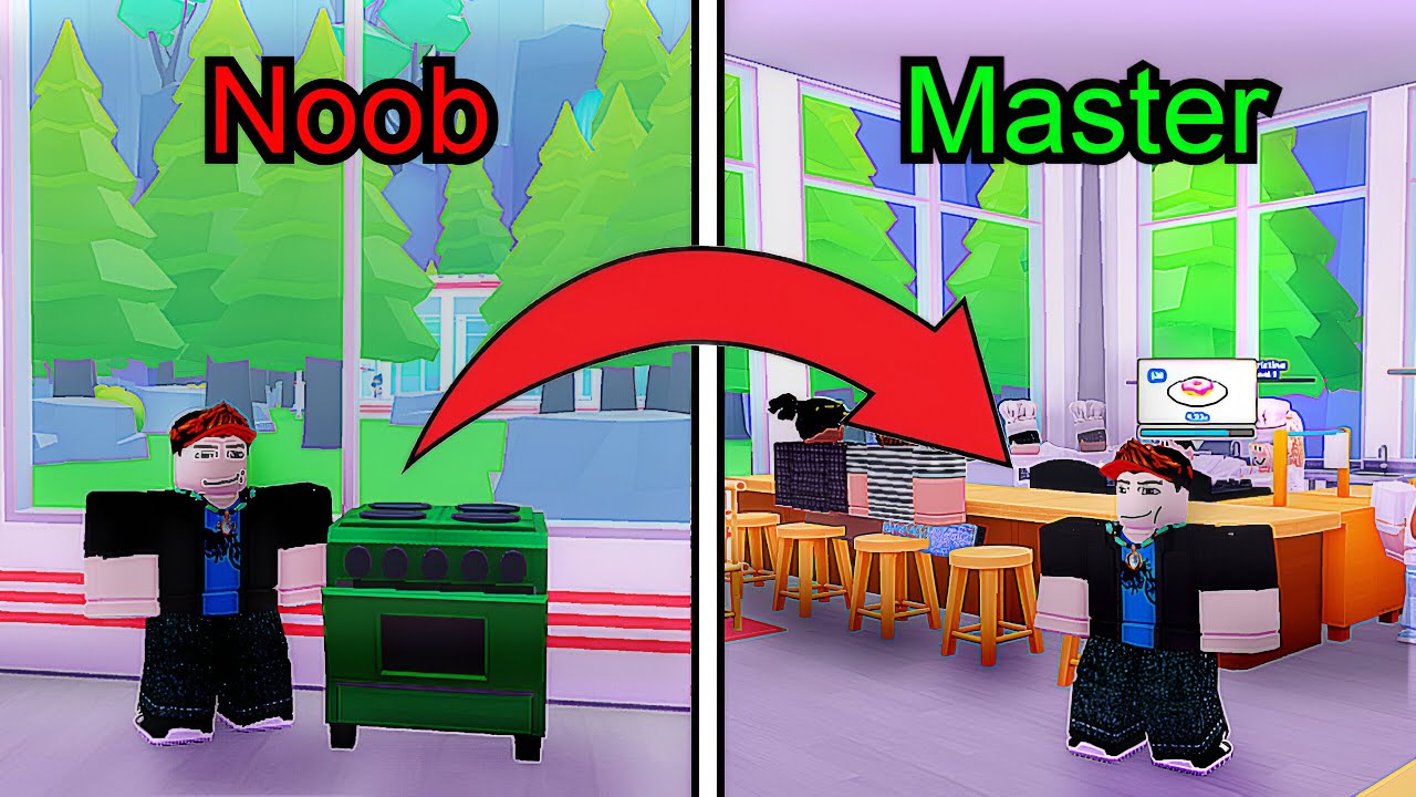 Went From A NOOB To A MASTER In My Restaurant | Noob To Begginer Part ...