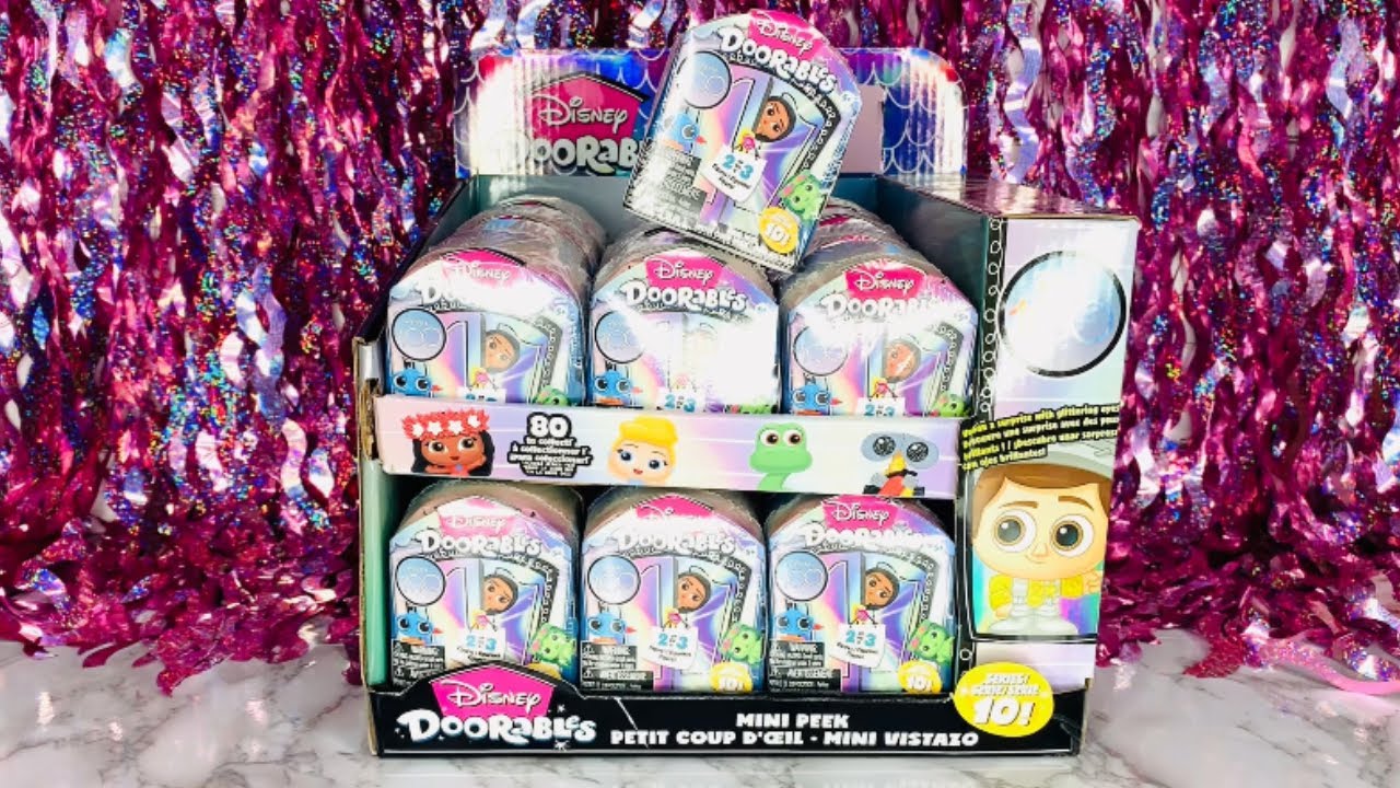 30+ Minutes Satisfying With Unboxing Full Case Disney Doorables Series ...