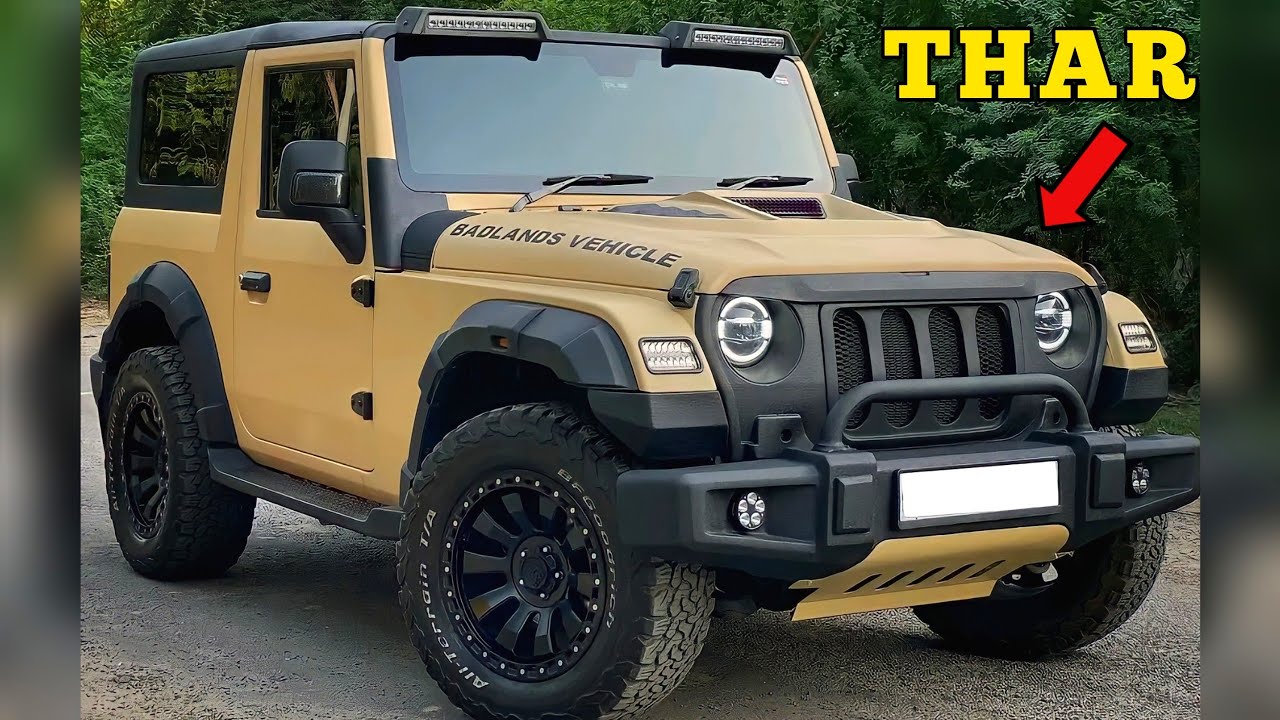 TOP 5 Mahindra Thar Modifed | All New Thar Modified | - YouTube