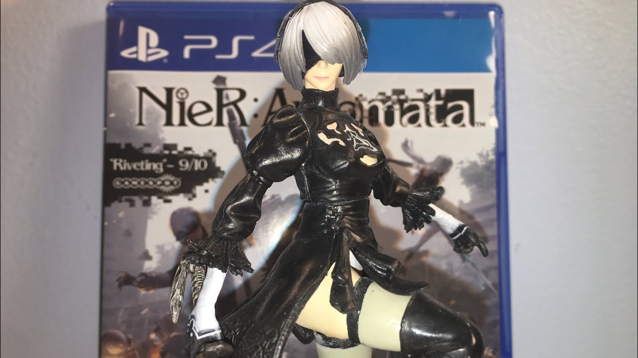 Nier Automata 2B Statue Review - YouTube