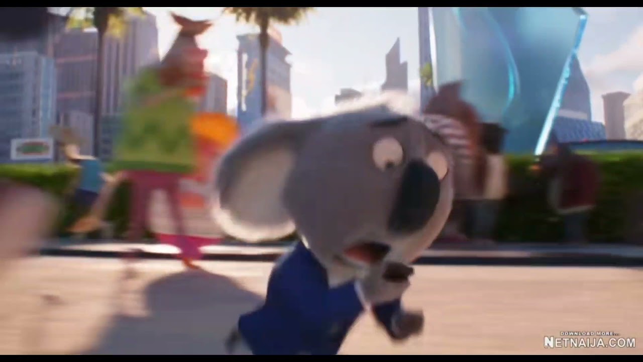 Sing 2 - Buster runs away from Jimmy Crystal - YouTube