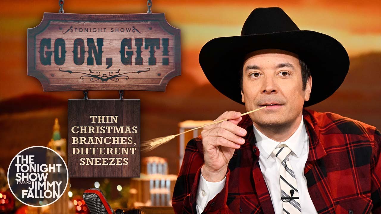 Go On, Git: Thin Christmas Branches, Different Sneezes | The Tonight ...