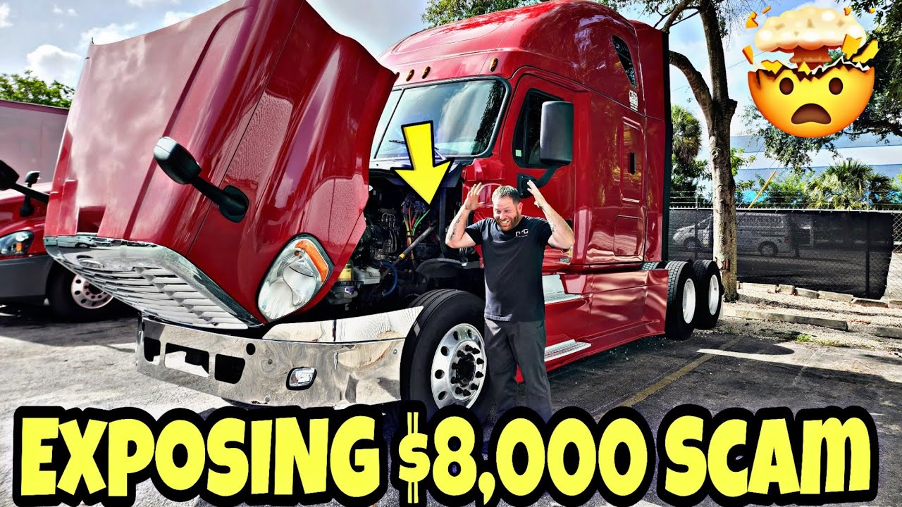 Exposing $8,000 Scam Happening To Hundreds Of Truckers At Truck Stops ...