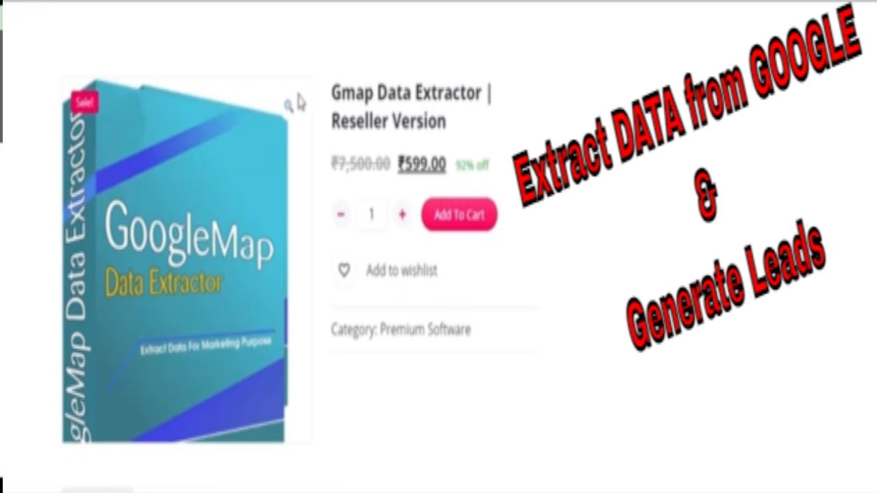 GMAP DATA EXTRACTOR - YouTube