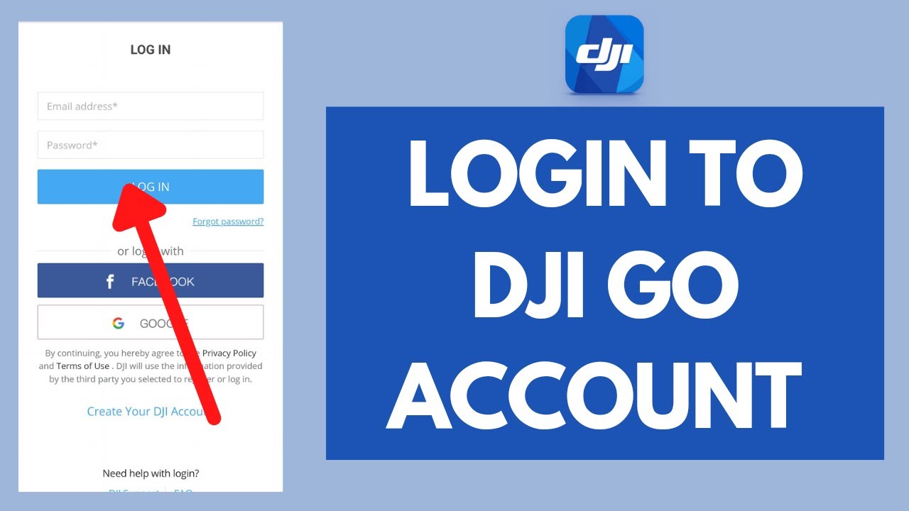 DJI Go Login 2021: How To Login DJI Go | DJI.com Login Sign in - YouTube