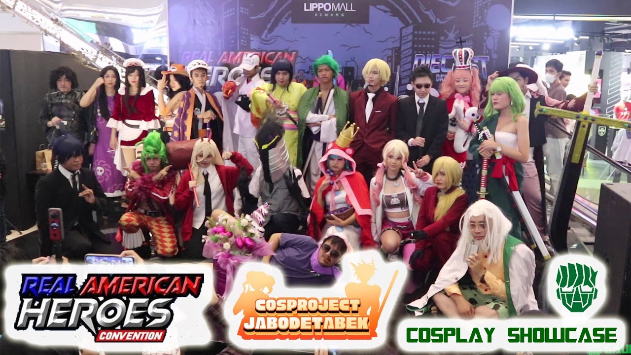 Cosproject Jabodetabek Cosplay Showcase At Real American Heroes Convention - YouTube
