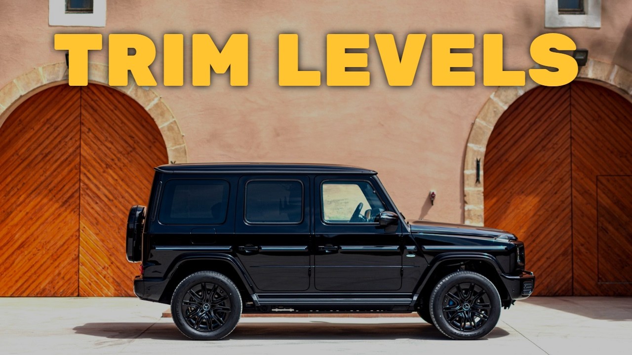 2025 Mercedes G-Class Trim Levels and Standard Features Explained - YouTube