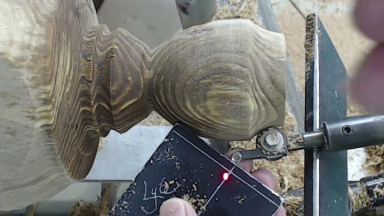 Laser measuring techniques for woodturning Hollow forms by Lyle Jamieson. No blind guesswork ...